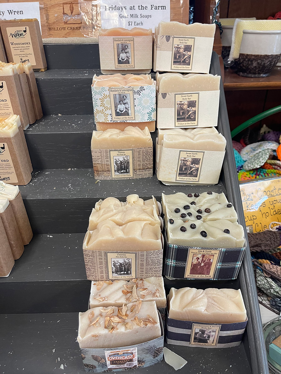Fridays at the Farm Goat Milk Soaps | Coast Fork Brewing and Retail Shop